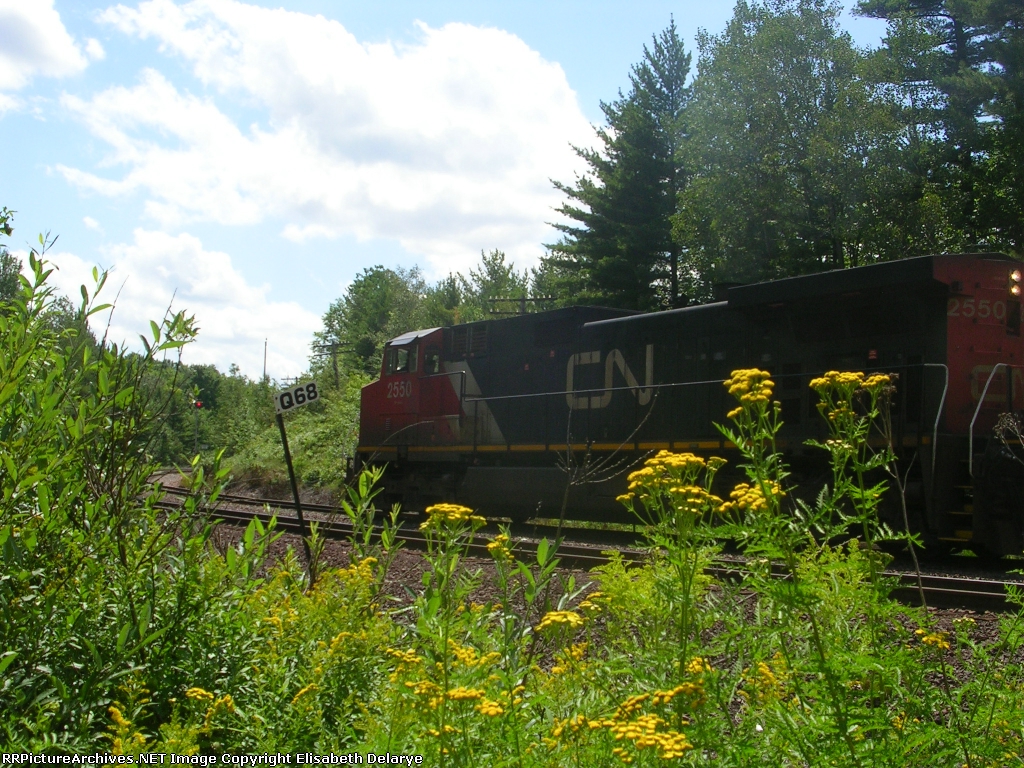CN Engine # 2550 At MP Q68